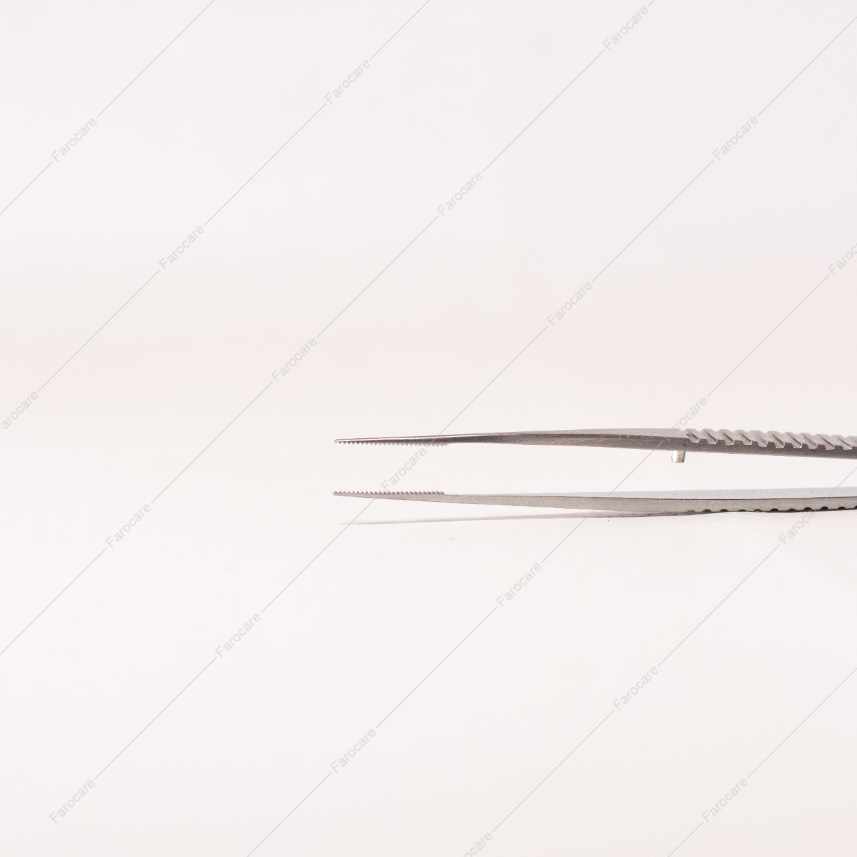 Eye Dressing Straight forceps w/serration SS – Farocare